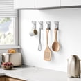 Adhesive Wall Hooks for Hanging Towels - Heavy Duty Stick On Hooks ...