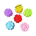 EGYMEN 1.2" Silicone Flower Cake Mold, Non-Stick Flexible Baking Mold ...
