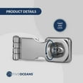 Five Oceans Marine Door Lock Hasp Latch, Safety Lock Clasp Latch for ...