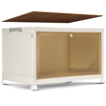 Plano's Heavy-Duty Rolling Plastic Storage Trunk, XLarge 108-Quart ...