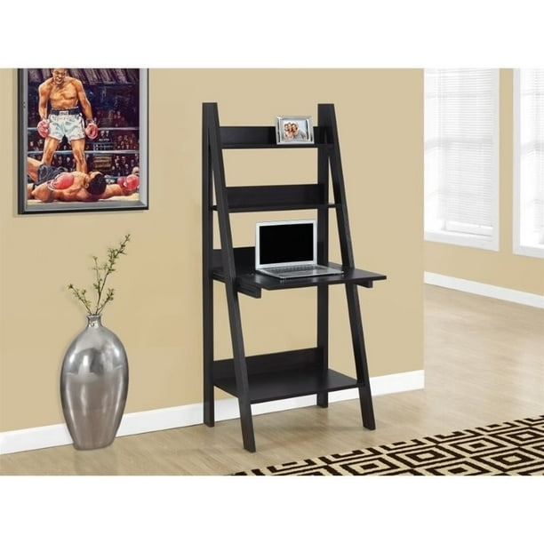 Scranton & Co Modern Small Space Ladder Style Home Office Computer Desk ...