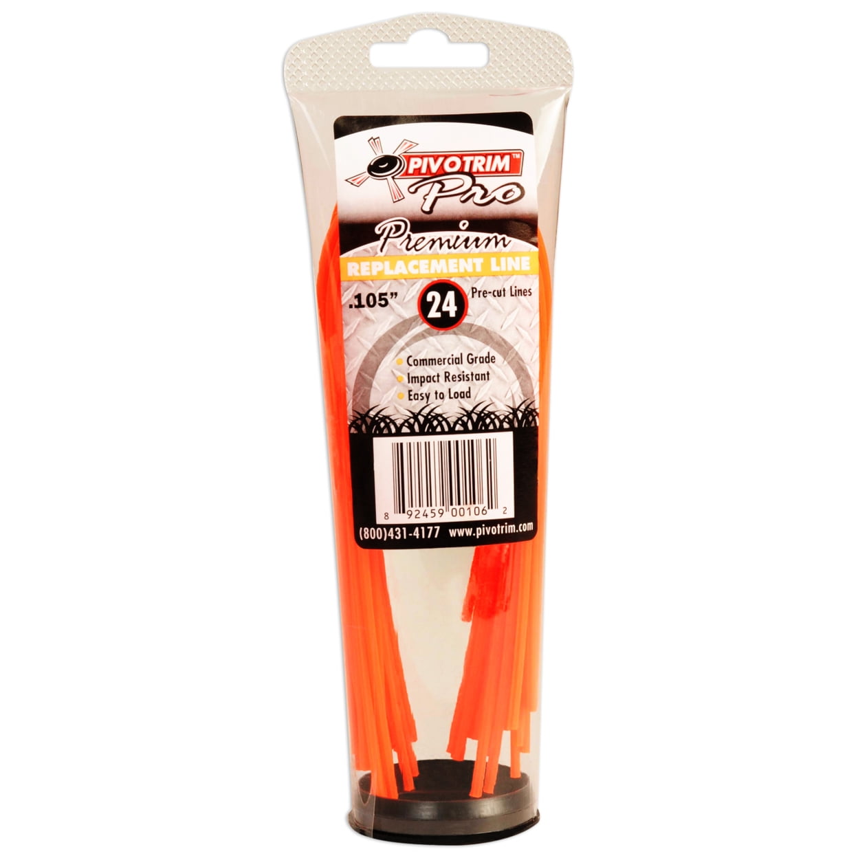 Pivotrim .105" Tube Replacement Lines - 24 pieces - Walmart.com