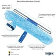 Unger Professional 14" Window Cleaning Tool: 2-in-1 Microfiber Scrubber ...