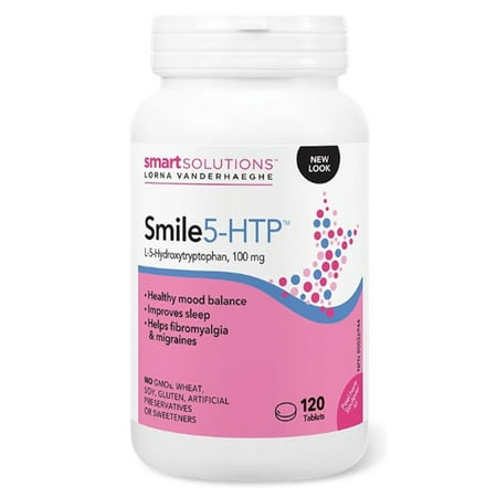Smart Solutions SMILE 5-HTP | 120 Enteric Coated Tablets - Walmart.ca