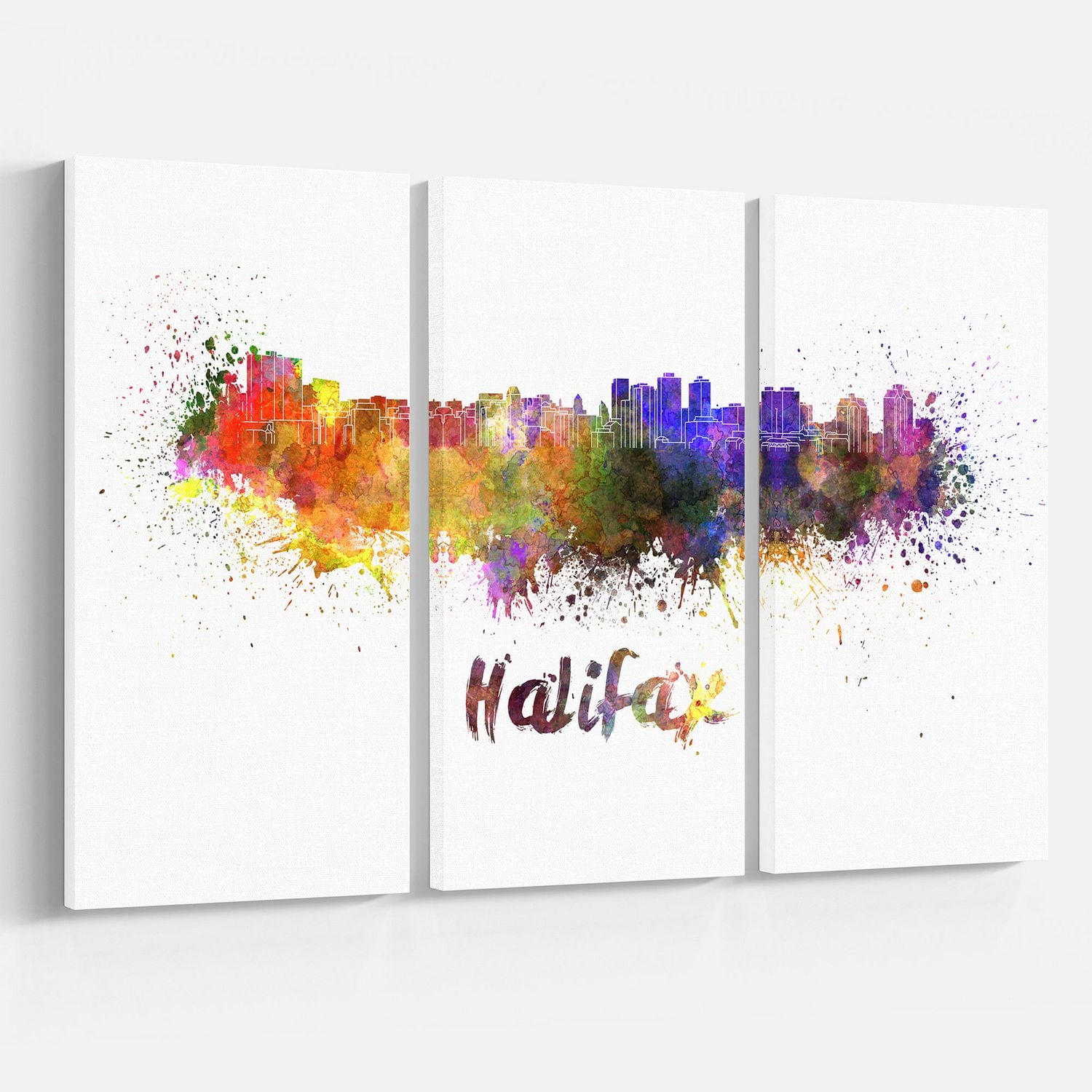 Click here for Designart Design Art Halifax Skyline Canvas Print... prices