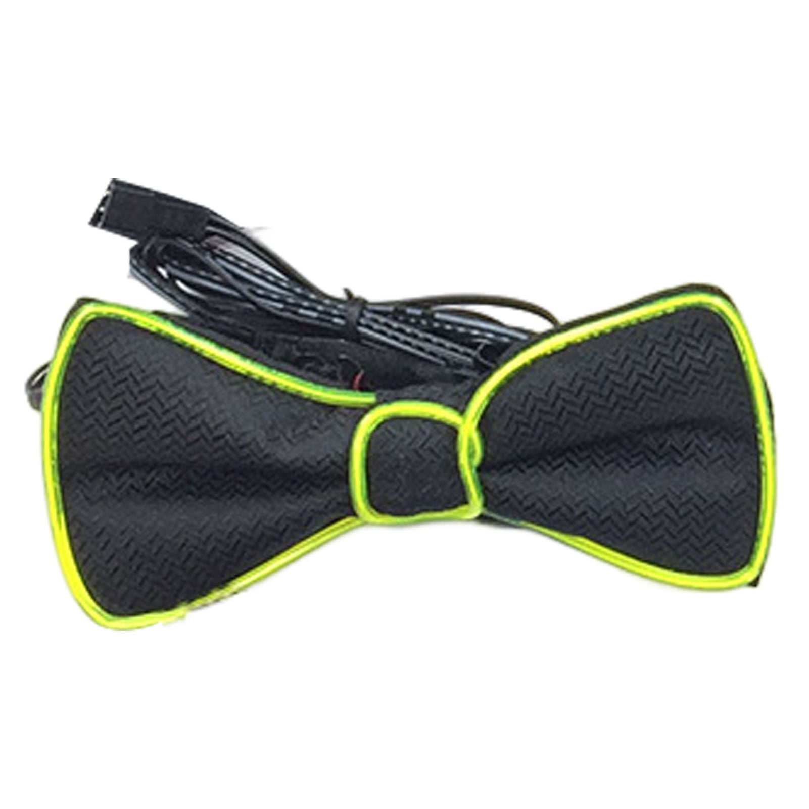 LED Light Up Bow Tie with Flashing Modes - Adjustable - Long-lasting ...