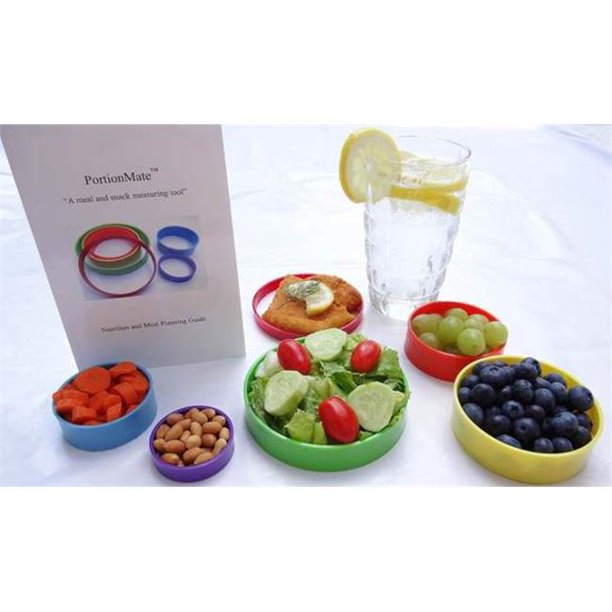 PortionMate - Meal Portion Control Rings and Nutrition Tool - Walmart ...