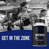 Memo Blast Advanced Capsules, Maximum Strength Pills Cognitive and ...