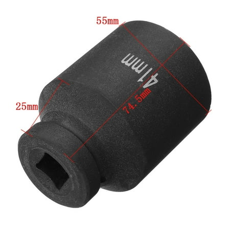 6 Point 41mm Deep Impact Socket 1/2" socket 41mm Drive Spindle Axle Nut ...