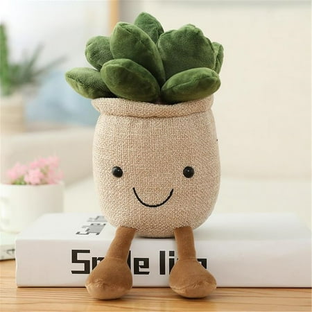 Toy for Kids Simulation Potted Plush Toy Doll Plant Doll Indoor ...