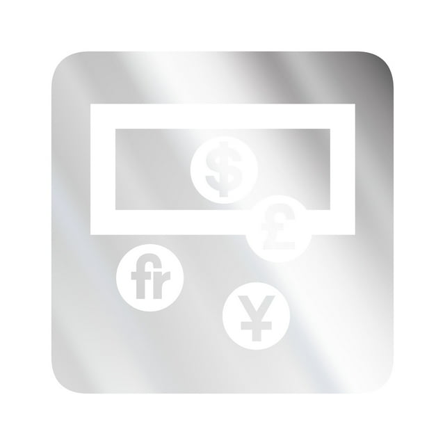 Currency Sticker Decal Die Cut - Self Adhesive Vinyl - Weatherproof ...