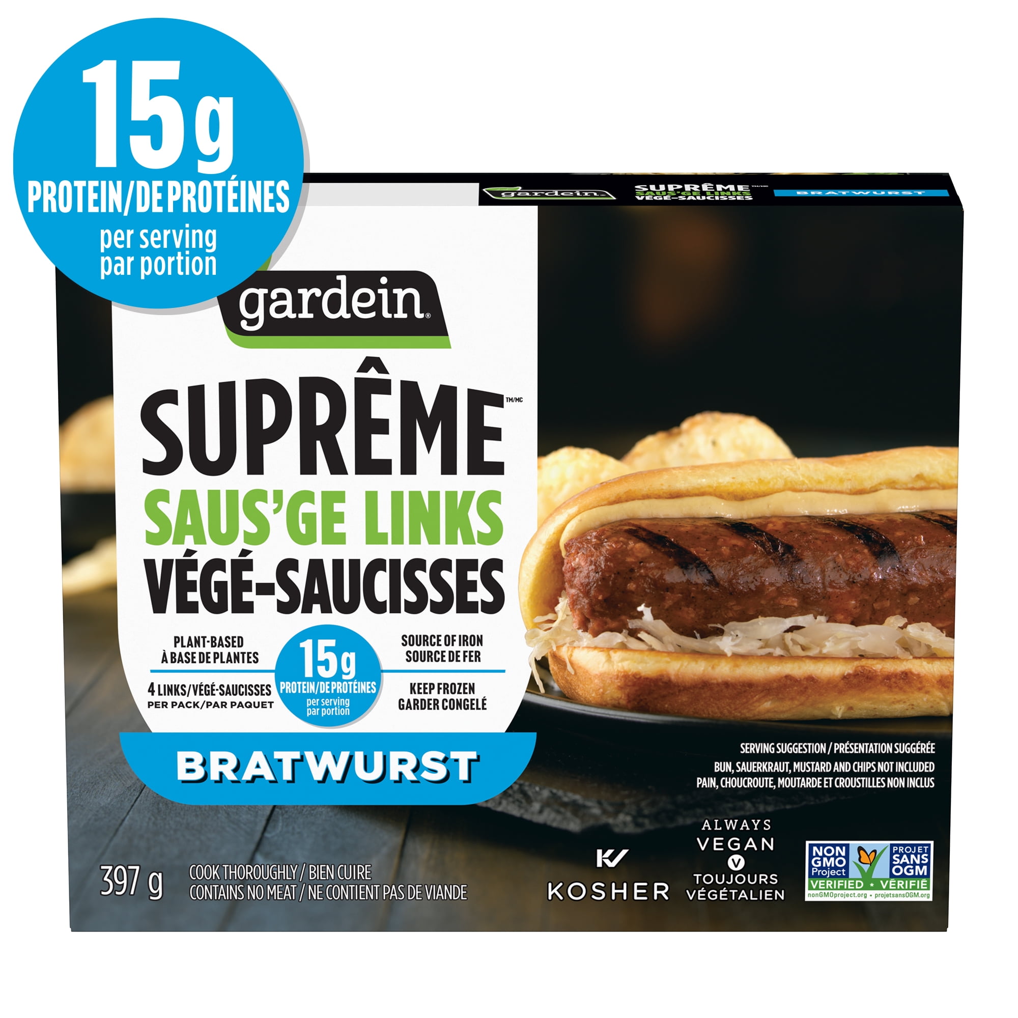 Click here for Gardein Suprême Sausge Links Bratwurst  Plant Base... prices