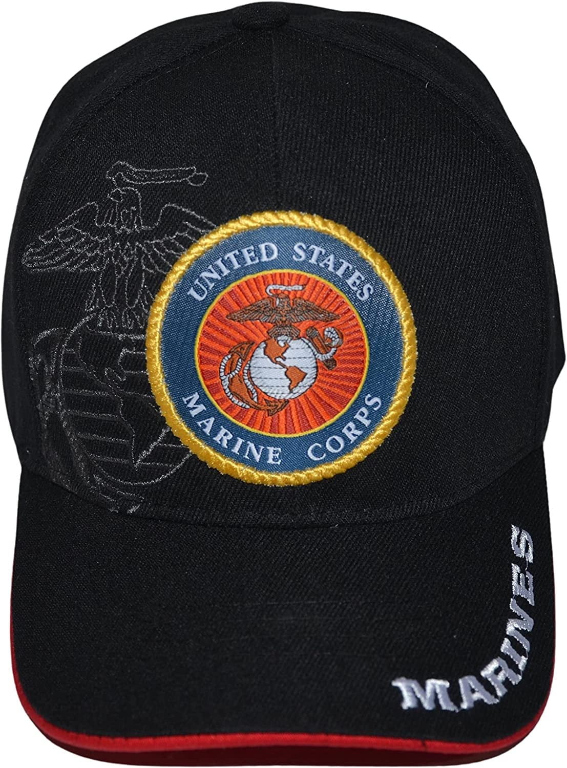 US Marine Hat Official Licensed Military Cap, Embroidered Military ...