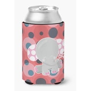 Polkadot Naptime Elephant Can or Bottle Hugger - Walmart.com