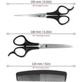 Professional Hair Cutting Scissors Kit - Trimming, Shaping, Grooming ...