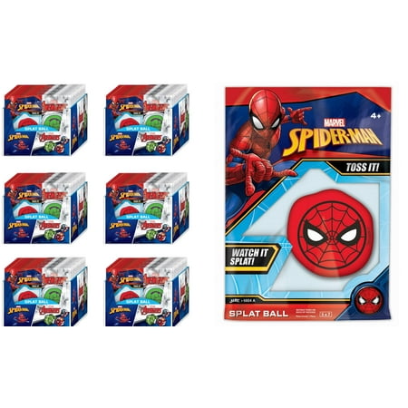 Marvel Avengers Splat Balls Sticky Balls & Stretchy Squishy Ball (144 ...