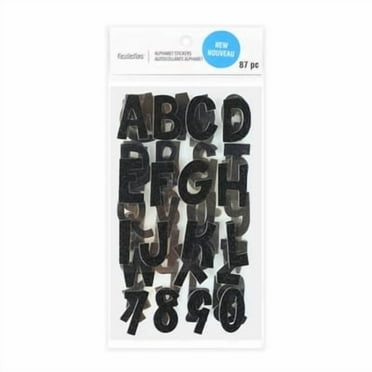 Recollections™ Gold Puffy Modern Alphabet Stickers, 12 Pack, Crafting ...