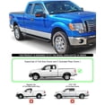 APS Black Running Boards Style Compatible with Ford F150 2004-2014 ...