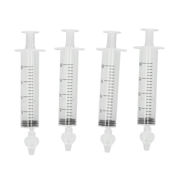 4 Uds 20ml aspirador Nasal para bebé jeringa profesional portátil versatilidad irrigador de ...