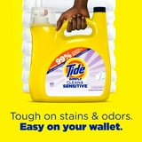 Tide Simply Clean & Sensitive Laundry Detergent, Cool Cotton Scent, 117 ...