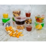 EDI Clear Portion Cups with Lids - 1 oz, 100 - Walmart.com