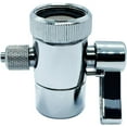 LAWONP-Kitchen Sink Faucet Water Filter Diverter Valve for Push on 1/4 ...