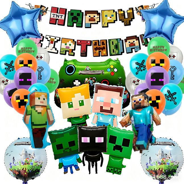 Click here for Crooz Kviee Minecraft Party Decorations Set  Creep... prices