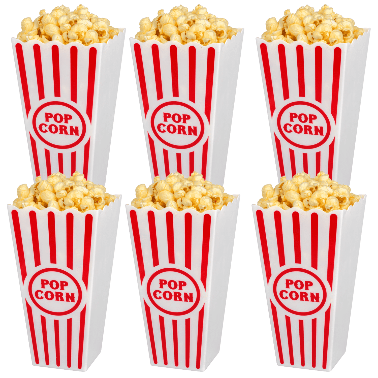Plastic Popcorn Tub