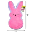 Peeps Stuffed Easter Plushies, 12-inch Bunny Animal Toy, Pink and Blue ...