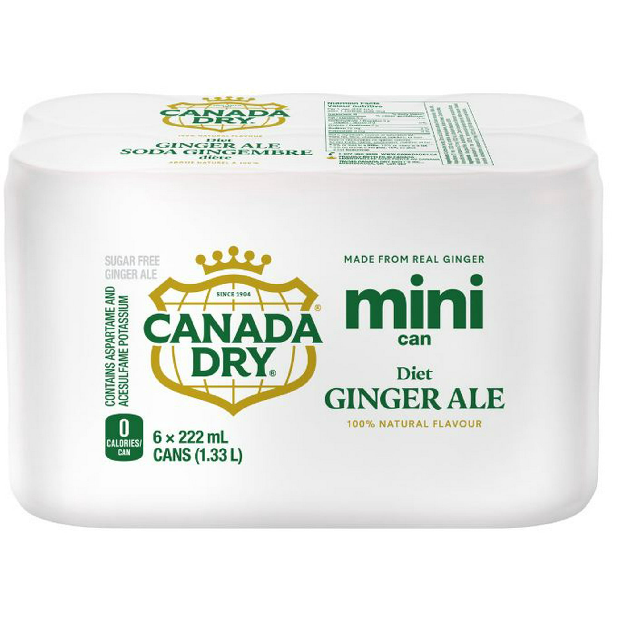 Click here for Canada Dry Canada Dry Diet Ale 222 Ml prices