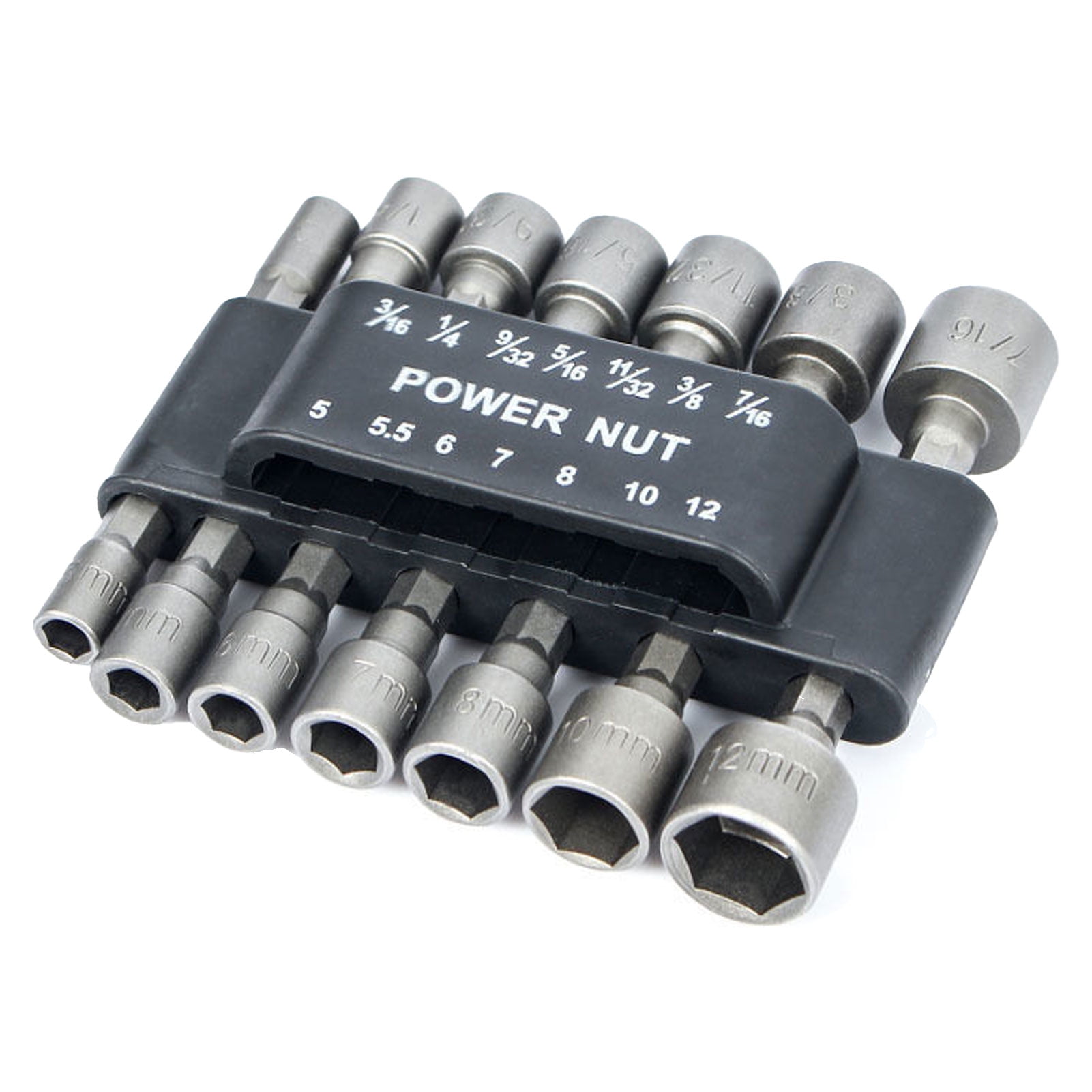 9Pcs/14Pcs Pneumatic Nut Driver Drill Bit Electric Screwdriver Hex ...