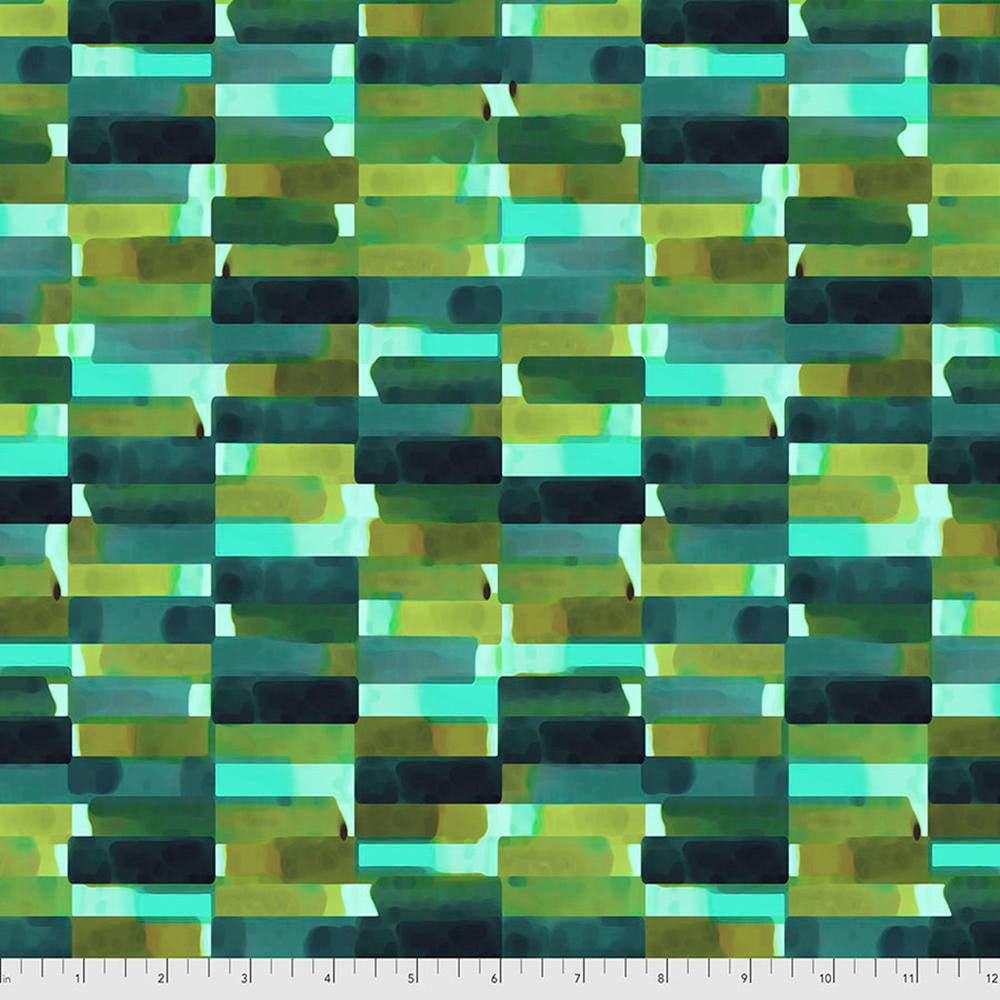 William Reue Madison One Small Strata Peridot Fabric By The Yard ...