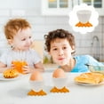 BAOPAI Plastic Egg Cup Tray with Cute Chick Design, Stable Non-Slip ...