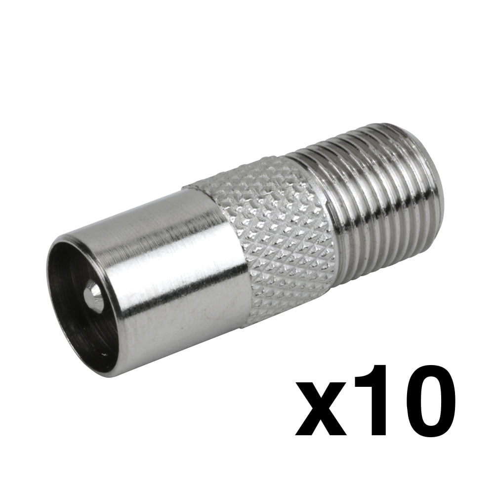 Construct Pro F Female to PAL Male Adaptors (10 Pack) - Walmart.com
