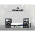 Victor Milwaukee 50W Bluetooth Desktop Stereo System with FM/AM Radio ...