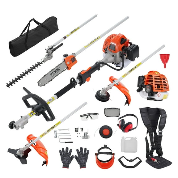 26CC 6-in-1 Multi-Functional Trimming Tools, Gas Hedge Trimmer, Weed ...