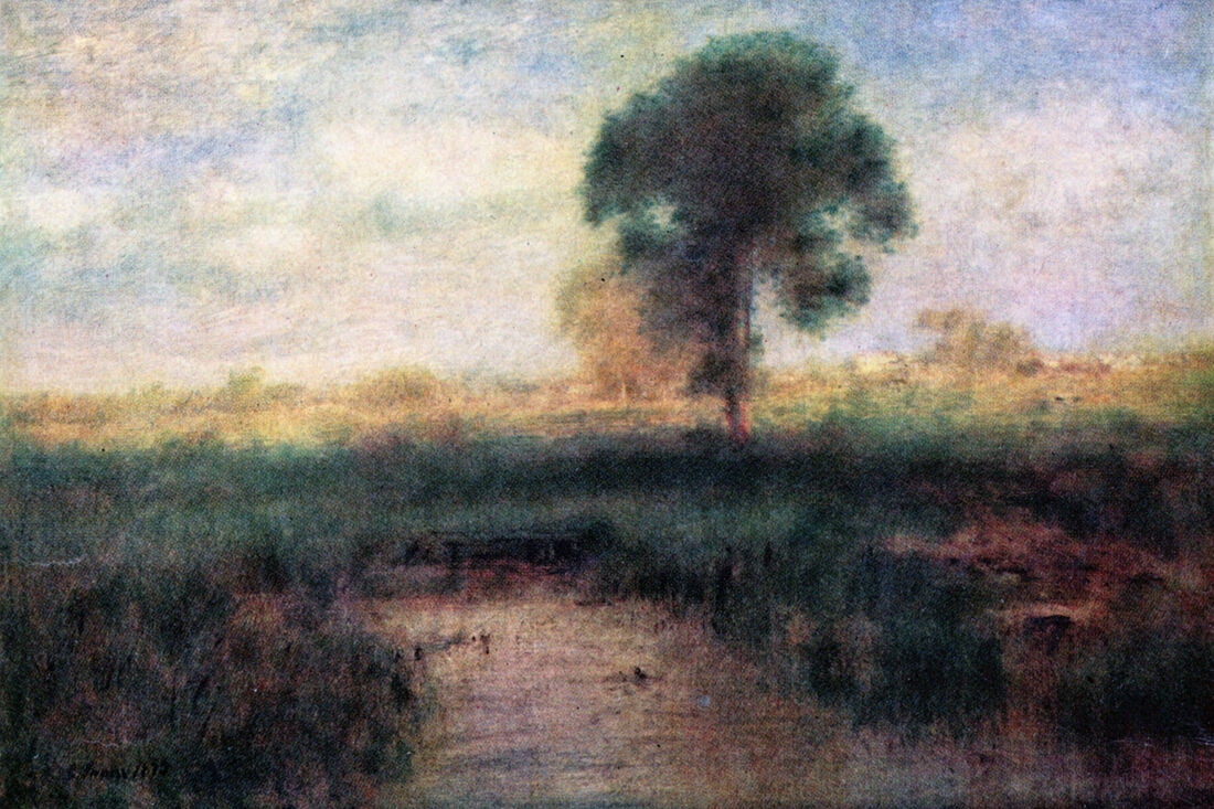 Spring Morning Near Montclair - George Inness - CANVAS WALL ART ...