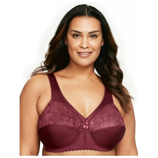 Glamorise Full Figure Plus Size Magiclift Original Support Bra Wirefree