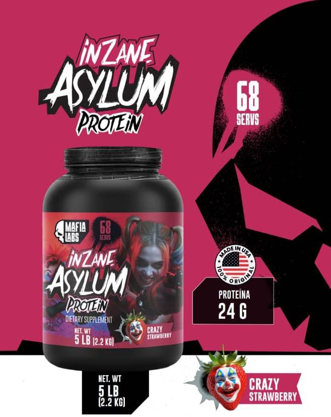 M-Labs Inzane - Proteína Whey Aislada - 5 lbs - 24g Proteína - [Poner ...