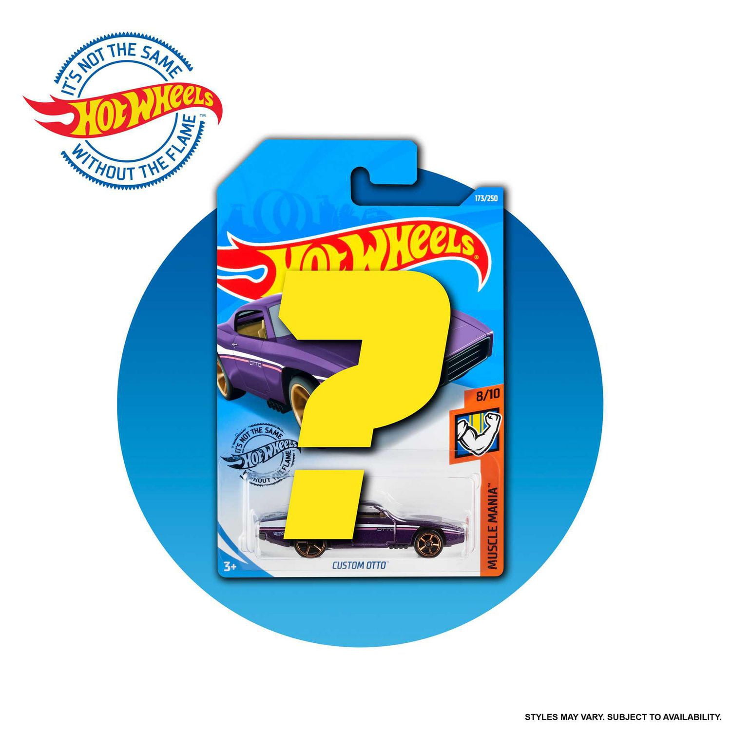 Hot Wheels Basic Car, 1:64 Scale Toy Vehicle for Collectors & Kids (1 ...