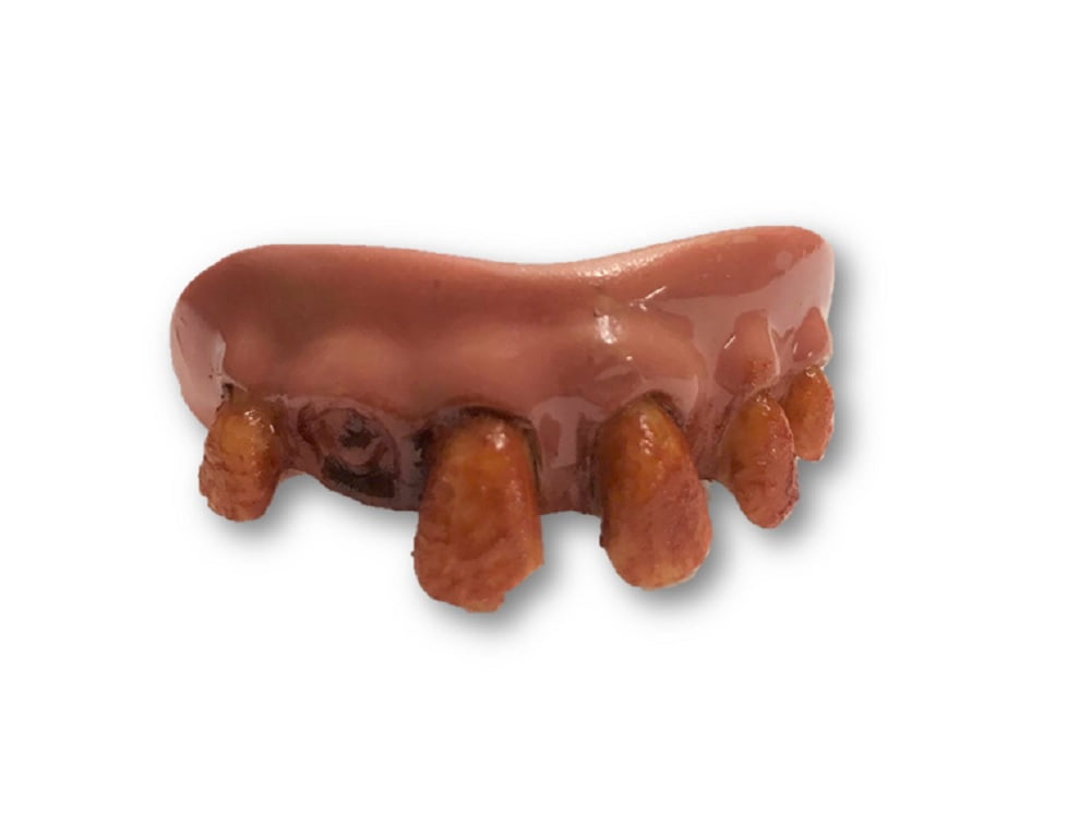 Billy-Bob Meth Mouth Teeth Rotting Gross Bleeding Gums Custom Fit Fake ...