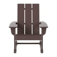 Westintrends Set Of 2 Ashore Patio Rocking Chairs All Weather Cozy