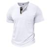 Click here for Tunhigl Mens Henley Short Sleeve Shirt Cotton Ligh... prices