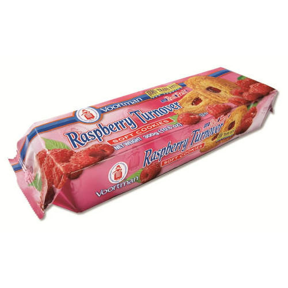 Voortman Raspberry Turnover Soft Cookies, 10.6 Oz. - Walmart.com ...