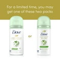 Dove Advanced Care Antiperspirant Deodorant Dry Aerosol Spray, Cool ...