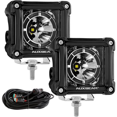 Sinda 3 Inch 20W LED Pod Lights with DRL 2 Modes Light Bar Cube Lights ...