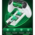 Beboncool Xbox Controller Charger Station, 2 Rechargeable Batteries, 25 ...