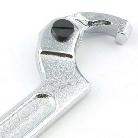 Durable 19-51mm Chrome Vanadium Steel Adjustable Hook Wrench Pin Wrench ...