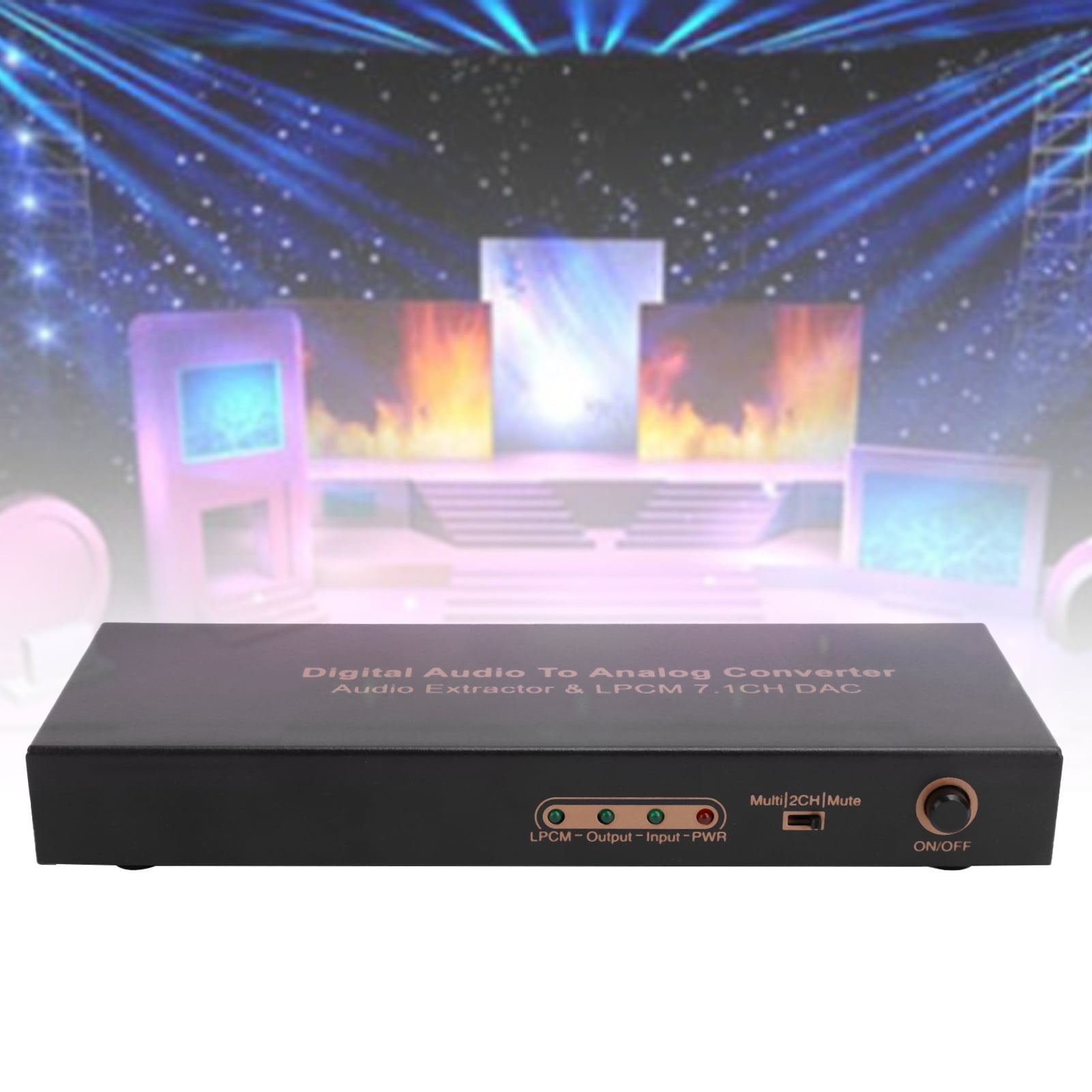 Extractor digital LPCM 71CH ANGGREK convertidor de Video 4K | Walmart ...