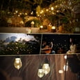 Outdoor String Lights 49 Ft Warm White Smart String Lights 2.4GHz Wi-Fi ...